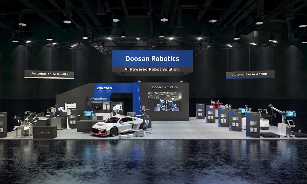 Doosan Robotics Launches AI-Powered Robots at Automatica 2025